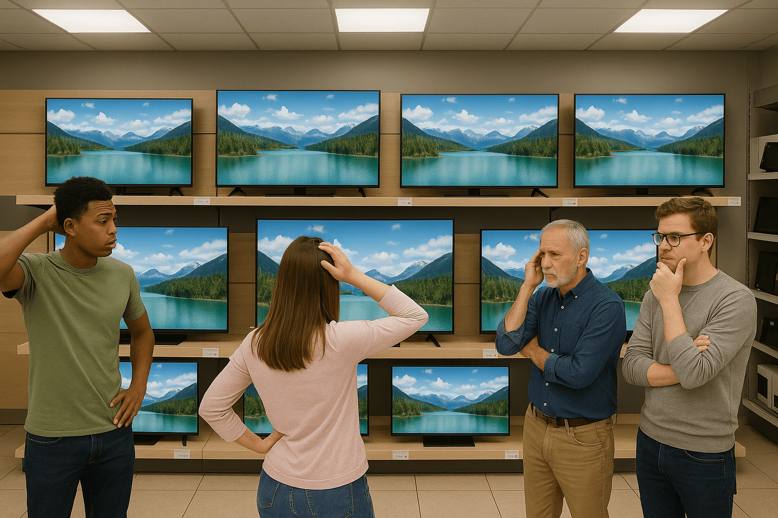 TV Screen Types Explained - Tech on a Budget